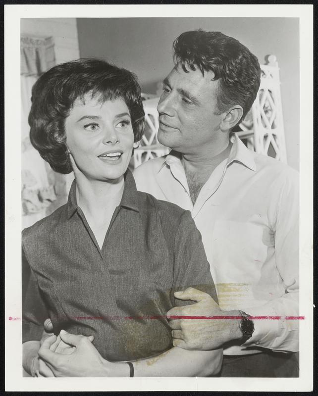 Disbarred - Harry Guardino and Bettye Ackerman appear in a scene from ...