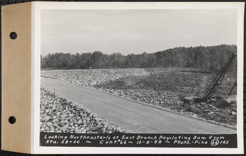 Contract No. 66, Regulating Dams, Middle Branch (New Salem), and East ...