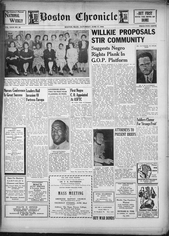 Boston Chronicle. June 17, 1944 - Digital Commonwealth