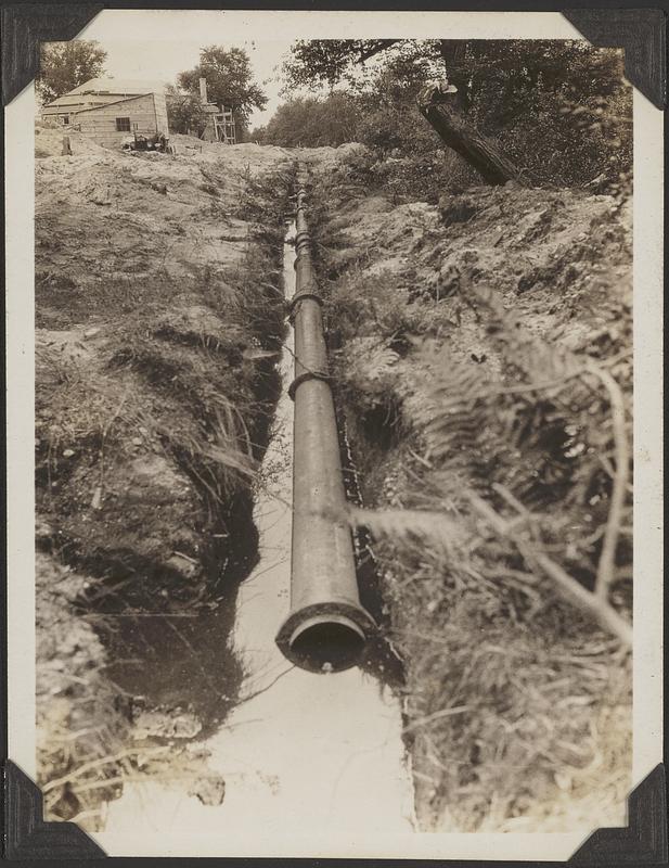 Suction pipe to which all the wells are connected - Digital Commonwealth