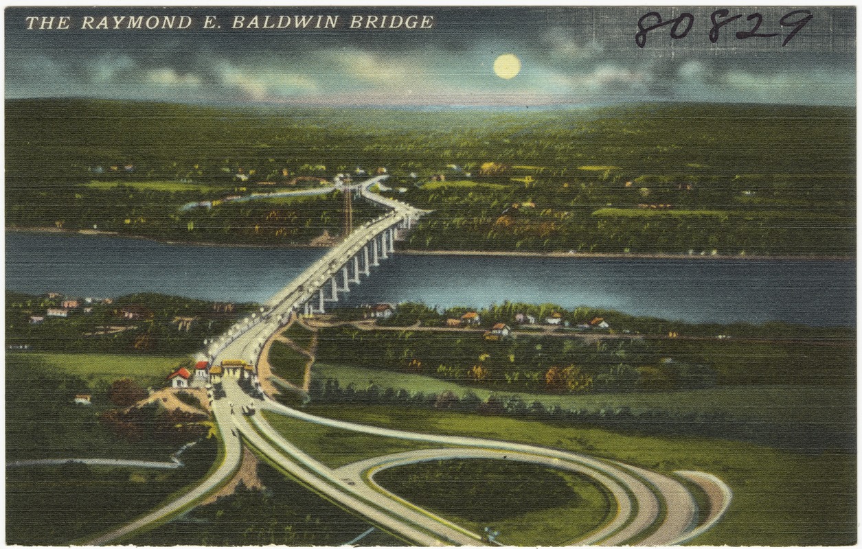 The Raymond E. Baldwin Bridge - Digital Commonwealth