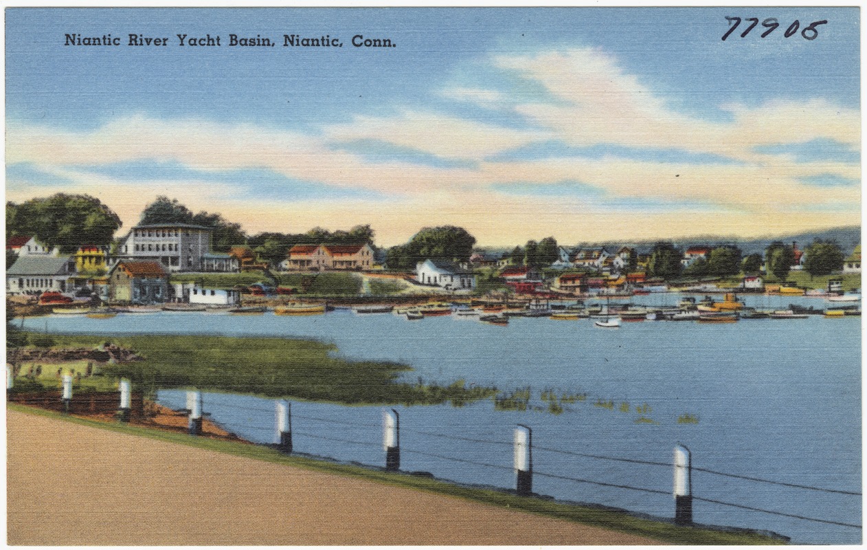 Niantic River Yacht Basin, Niantic, Conn. - Digital Commonwealth
