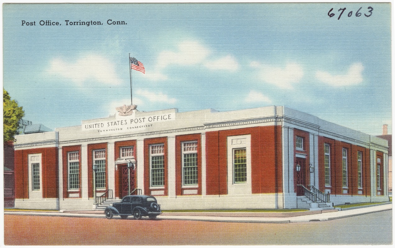Post Office, Torrington, Conn. - Digital Commonwealth