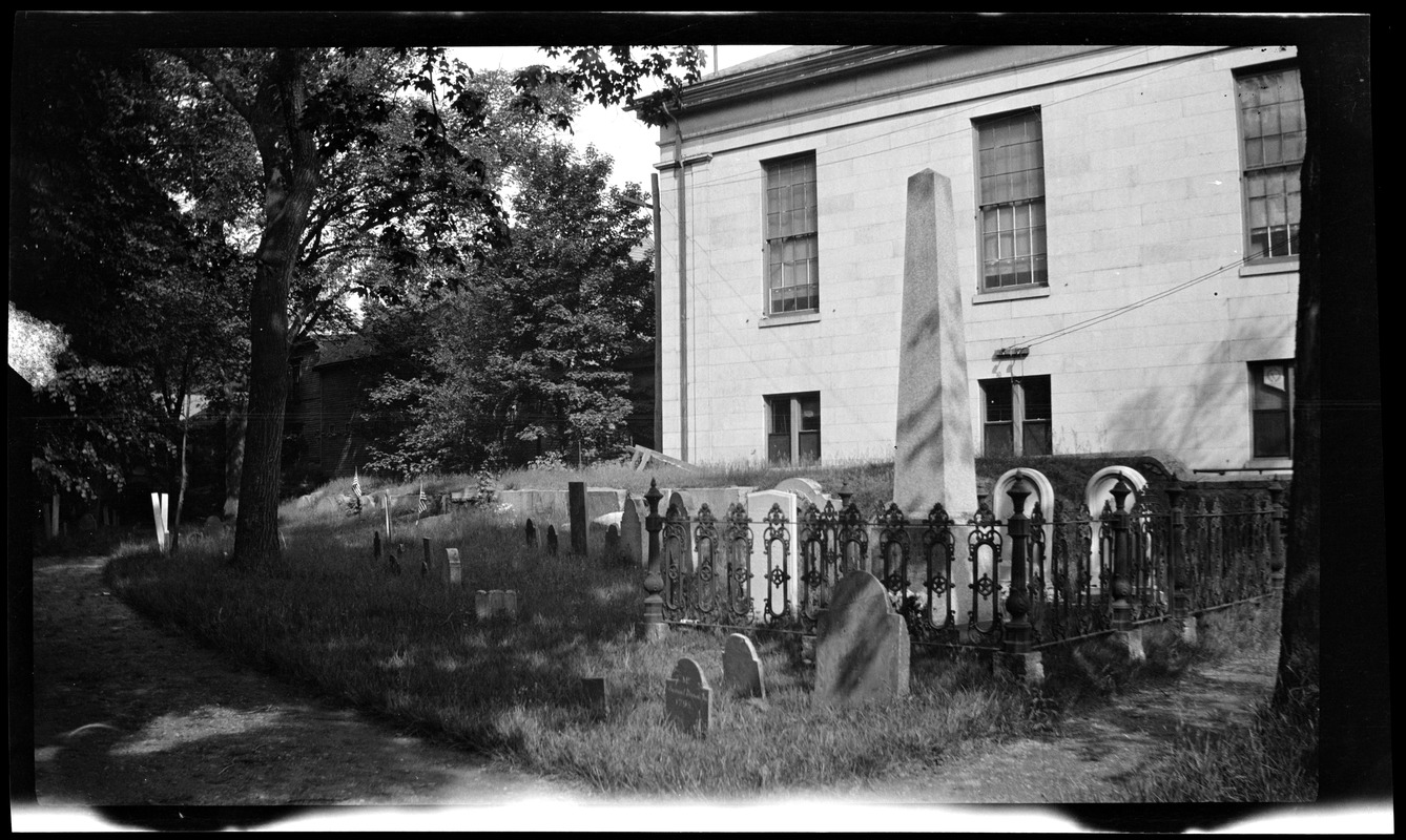 Hancock Cemetery. May 31, 1919 - Digital Commonwealth