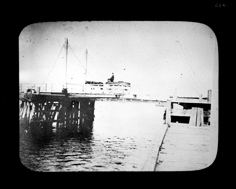 Quincy Point bridge and draw - Digital Commonwealth