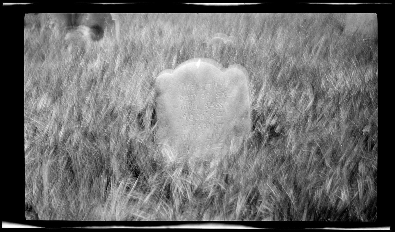 Gravestone - Samuel Bass - Digital Commonwealth