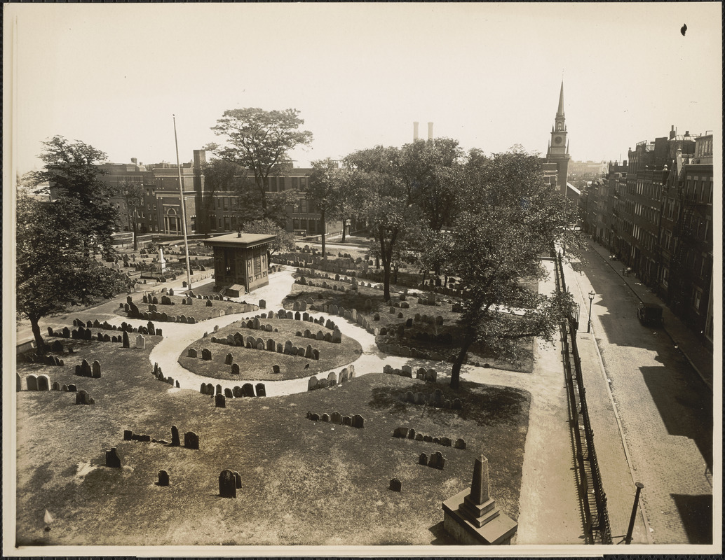 Copp's Hill Burying Ground 1659 - Digital Commonwealth