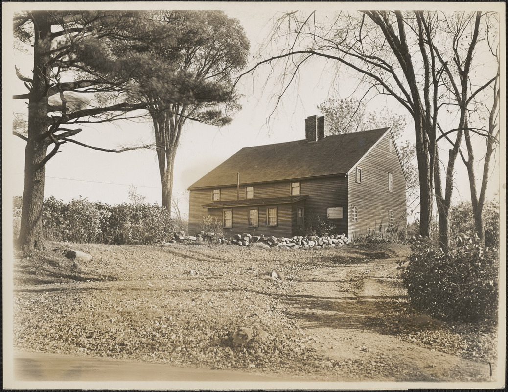 The Phineas Upham House, Upham Street (opposite Lincoln Street), Melrose, Mass. - Digital ...