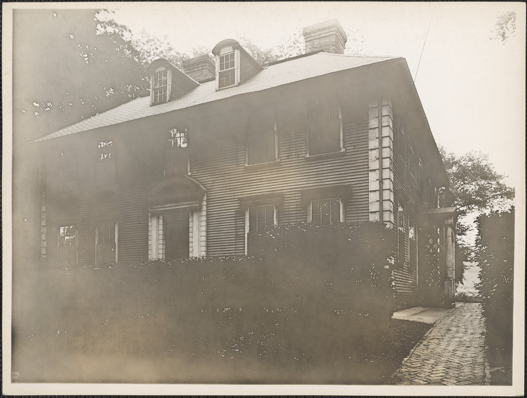 The Old Manse 1694 - Digital Commonwealth