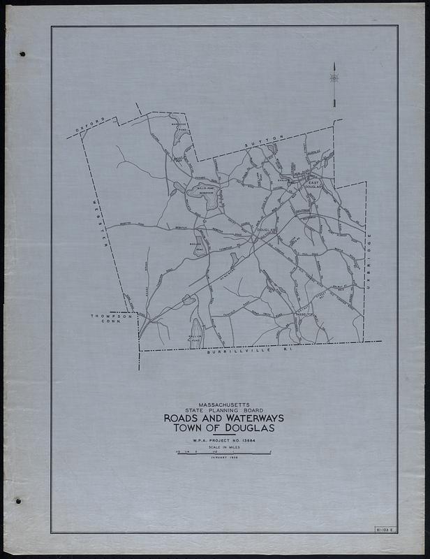 Roads and Waterways Town of Douglas - Digital Commonwealth