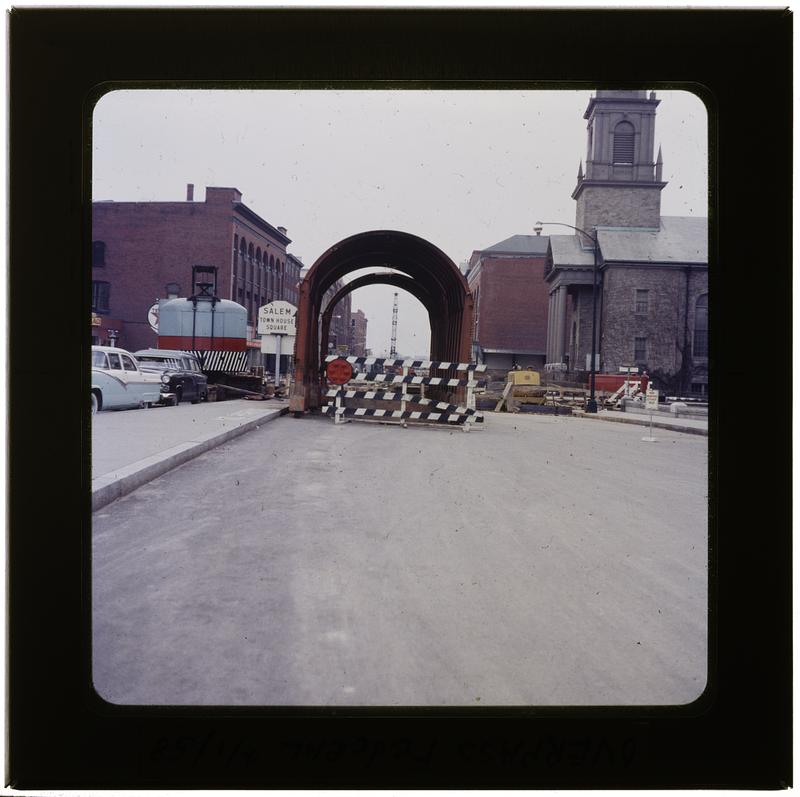 Overpass Federal 2/1/58 - Digital Commonwealth