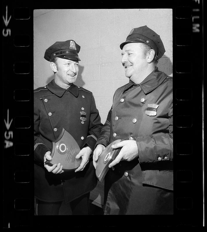 Boston police officers with awards for courage, Boston - Digital ...