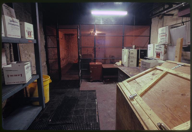 Booking room, Salem Jail - Digital Commonwealth