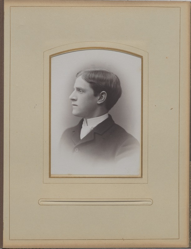 Newton High School, class of 1890 photographs - Unidentified Male ...