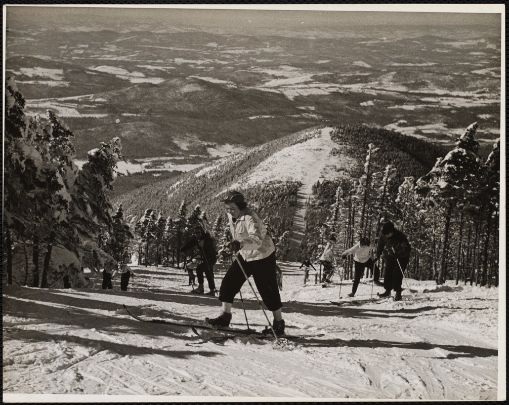 Taft Trail Cannon Mt. Franconia, N.H. - Digital Commonwealth