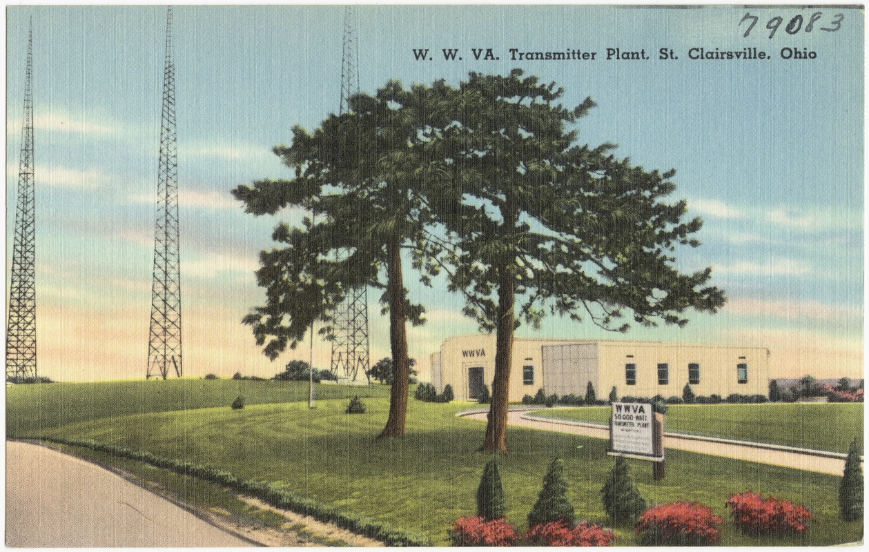 W. W. VA. Transmitter Plant, St, Clairsville, Ohio - Digital Commonwealth