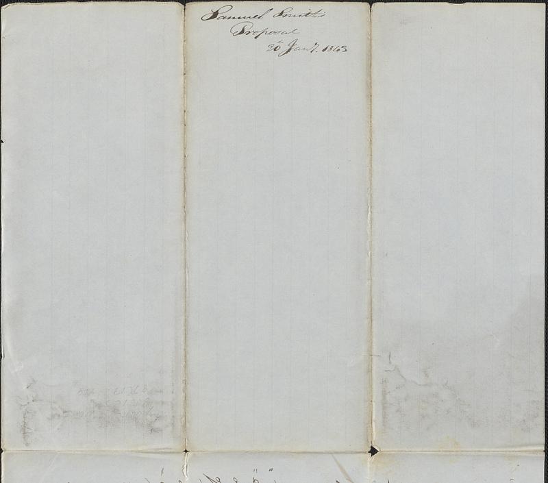 Samuel Smith to George Coffin, 20 January 1843 - Digital Commonwealth