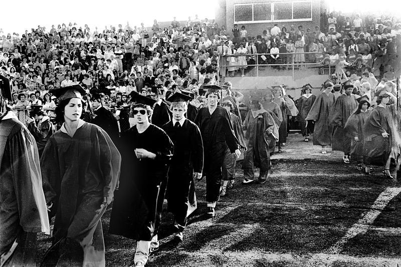 Graduation, Chelsea stadium - Digital Commonwealth
