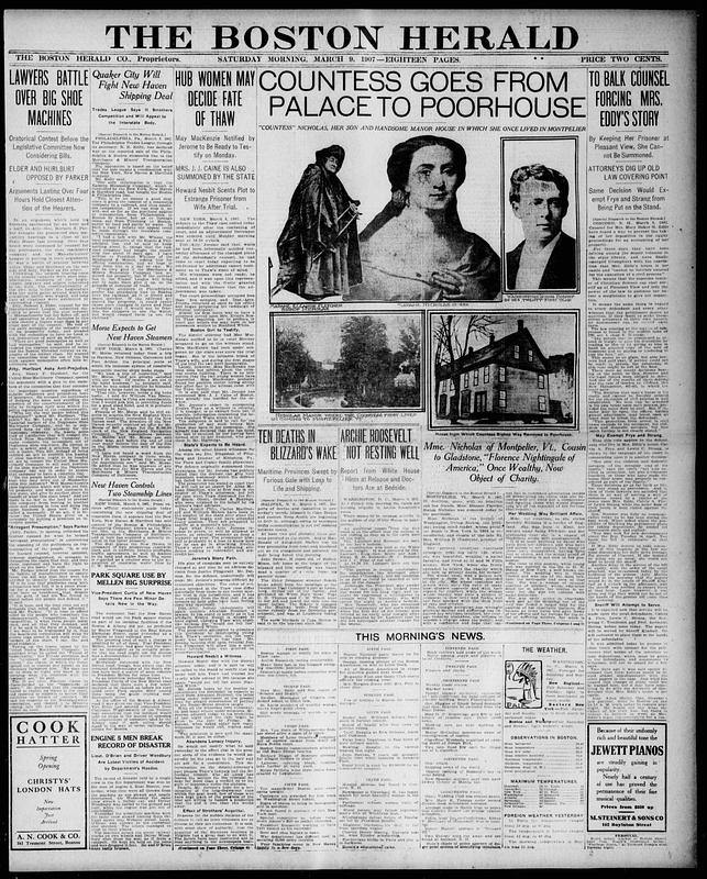 The Boston Herald. March 09, 1907 - Digital Commonwealth