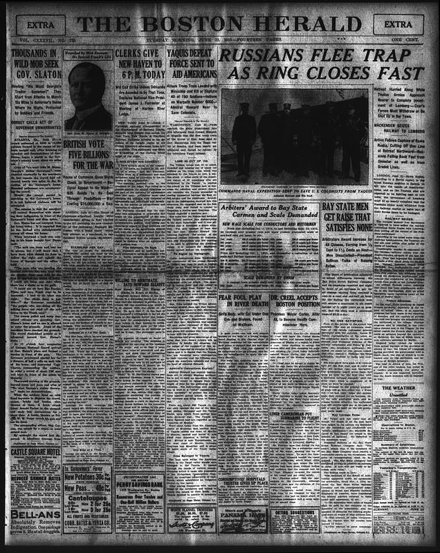 The Boston Herald. June 22, 1915 - Digital Commonwealth