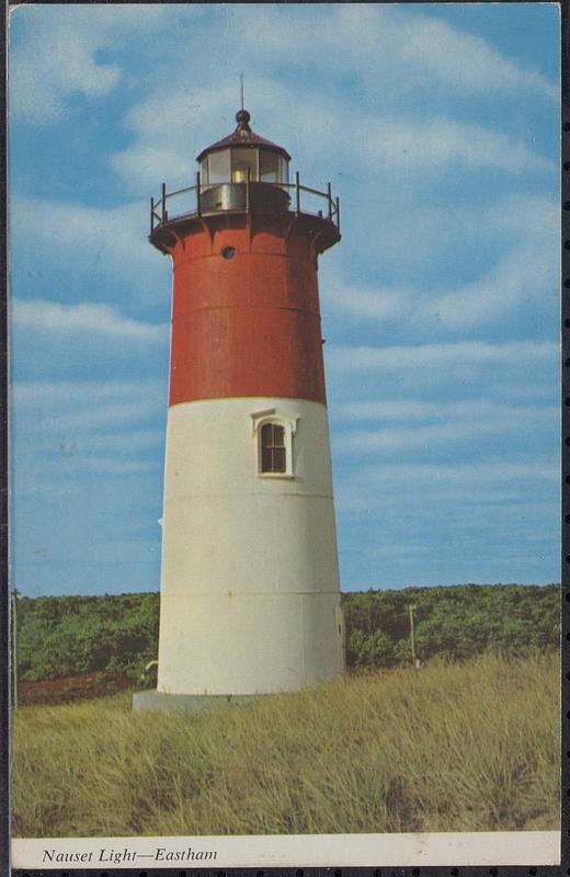Nauset Light at Eastham, Mass., on Cape Cod - Digital Commonwealth