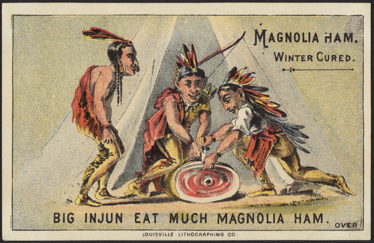 Magnolia Ham, winter cured, big injun eat much Magnolia Ham. - Digital ...