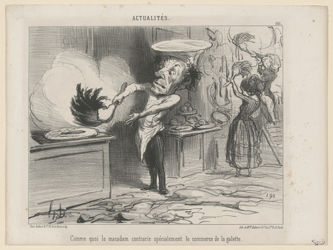 Comme quoi le macadam contrarie...le commerce... - Digital Commonwealth