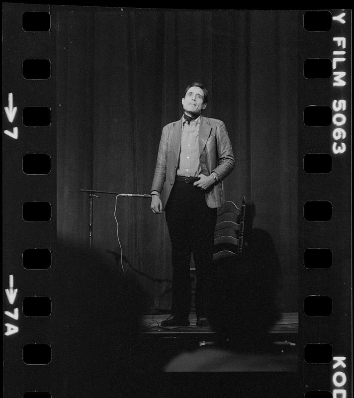 Marshall Dodge performing Burt and I at Pentucket Regional High School ...