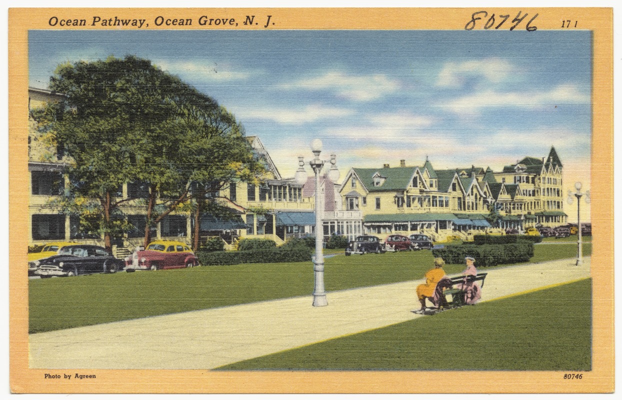 Ocean Pathway, Ocean Grove, N. J. - Digital Commonwealth