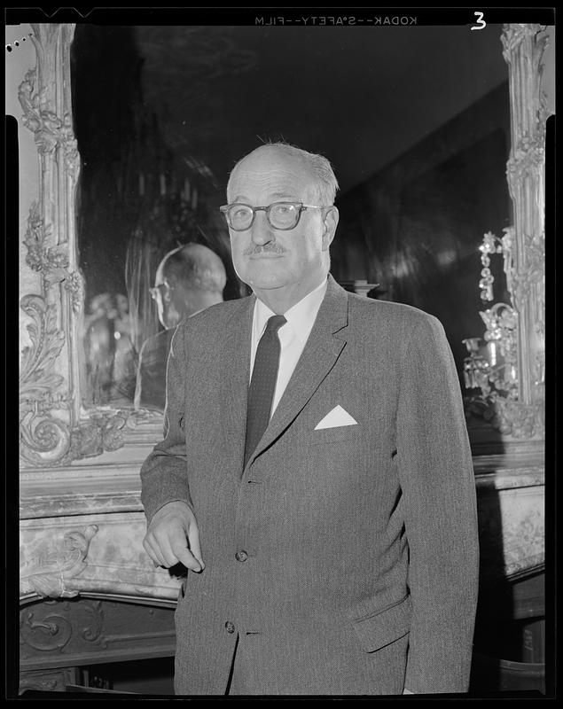 Portrait of Samuel Chamberlain - Digital Commonwealth