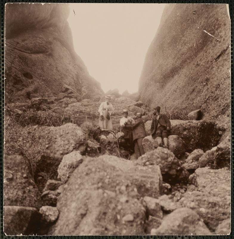 Sightseers at Vale of Tempe - Digital Commonwealth