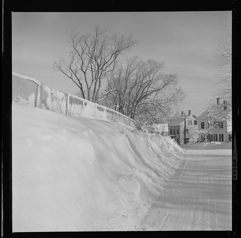 Snow on High St. - Digital Commonwealth