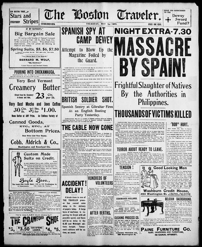 The Boston Traveler. May 19, 1898 - Digital Commonwealth