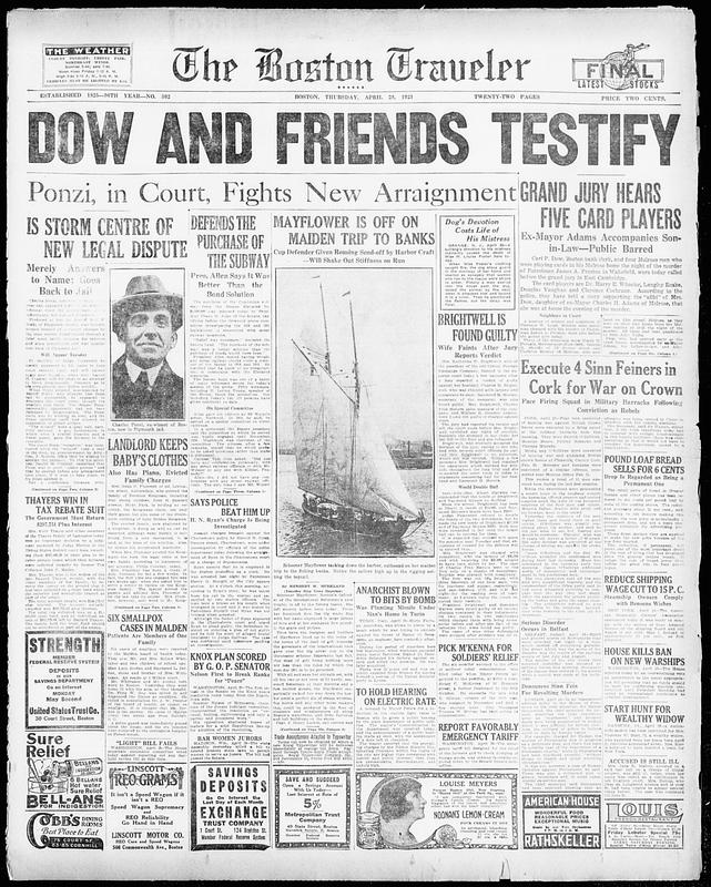 The Boston Traveler. April 28, 1921 - Digital Commonwealth