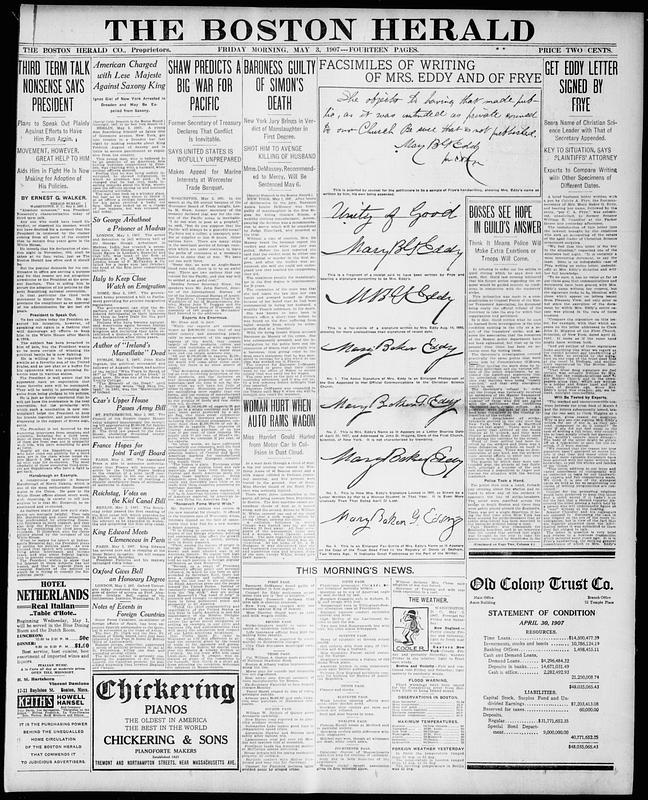 The Boston Herald. May 03, 1907 - Digital Commonwealth