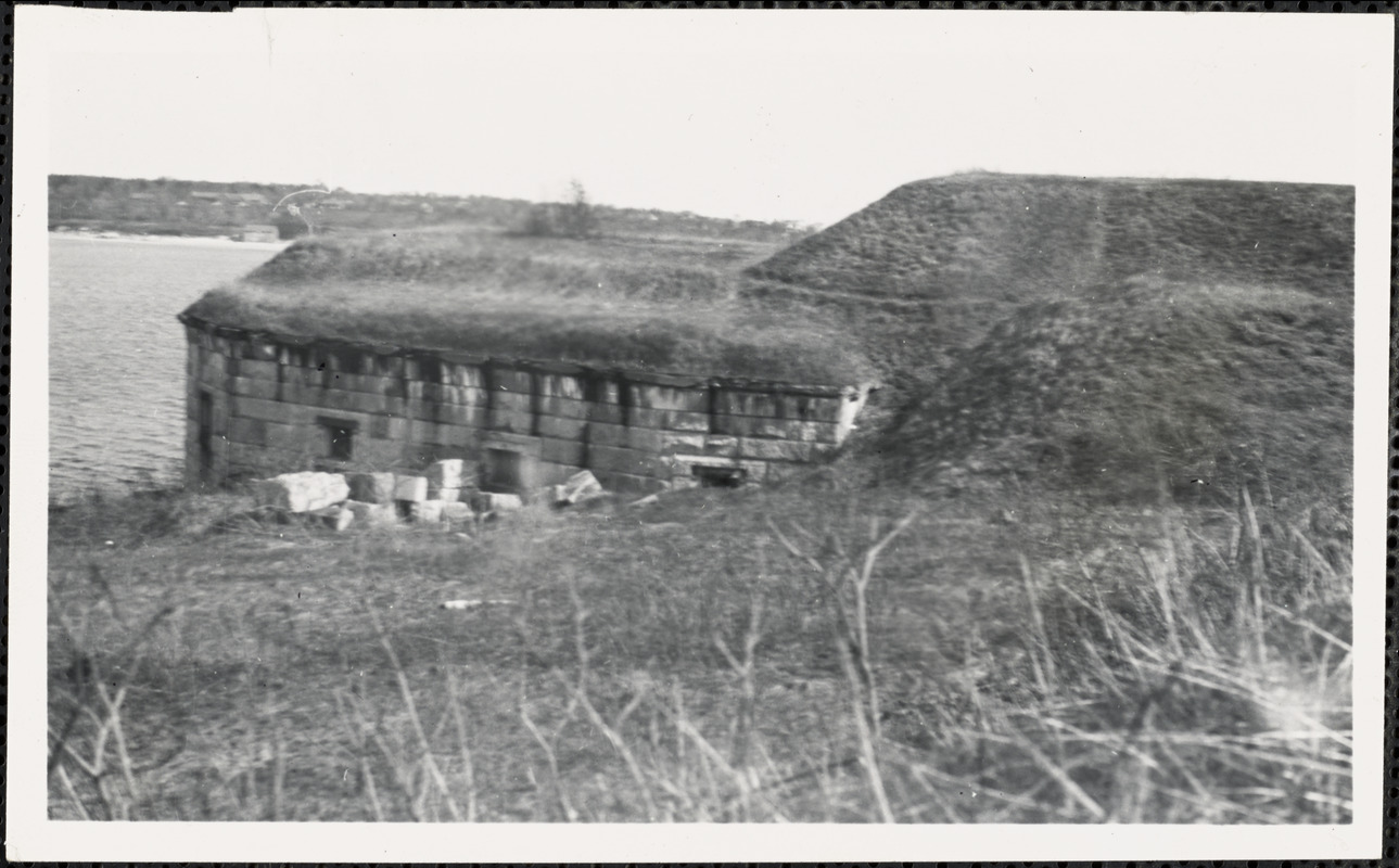 House Island, Portland Harbor, One of the Bulwarks, Fort Scammel ...