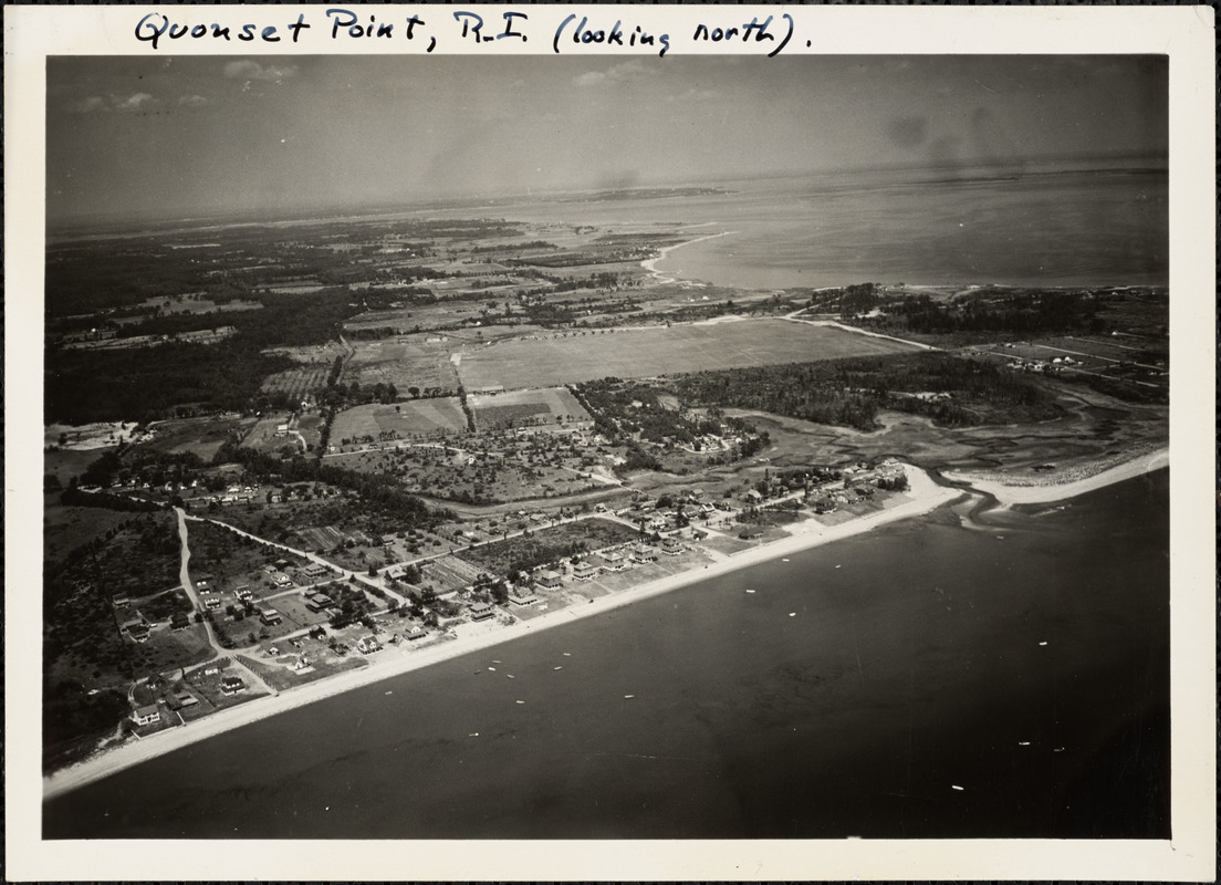 Quonset Point, RI looking North - Digital Commonwealth