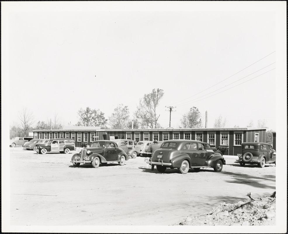 Cars and building - Digital Commonwealth