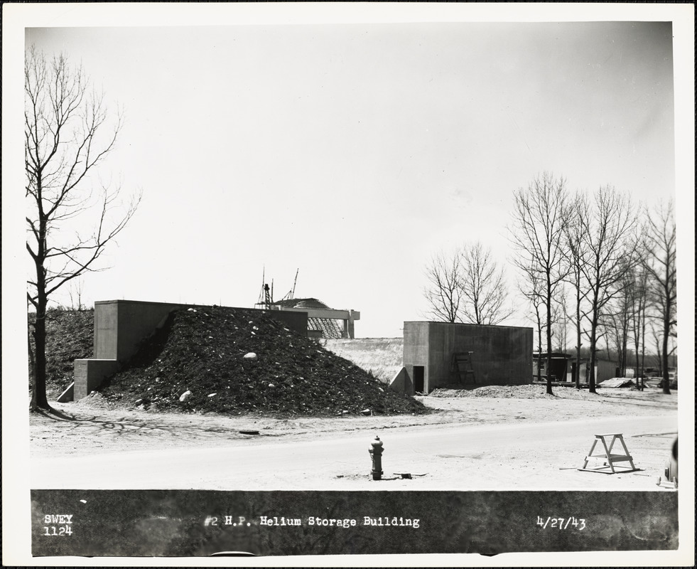 #2 H.P. Helium Storage Building - Digital Commonwealth