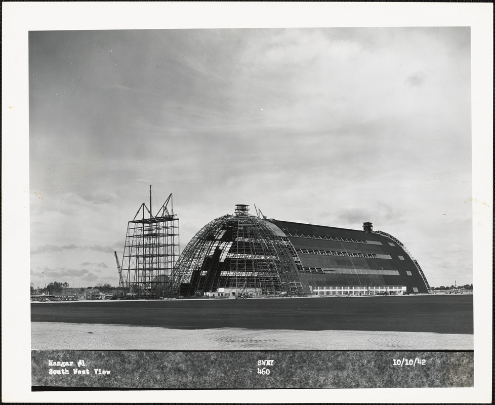 Hangar #1-Southwest view - Digital Commonwealth