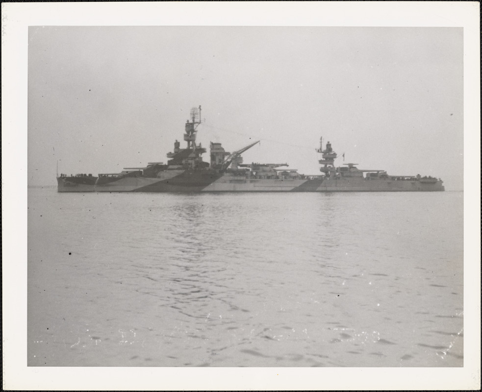 BB-33 USS ARKANSAS-Overhauled at US Naval Dry Dock - Digital Commonwealth