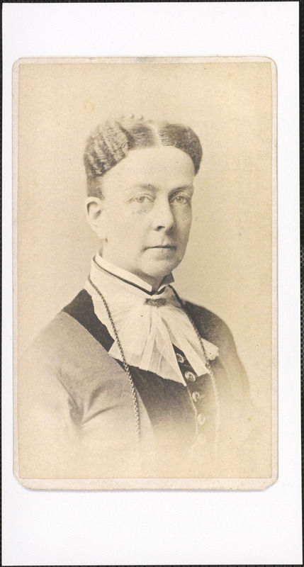 Mrs. Fuller, wife of Rev. G. E. Fuller - Digital Commonwealth