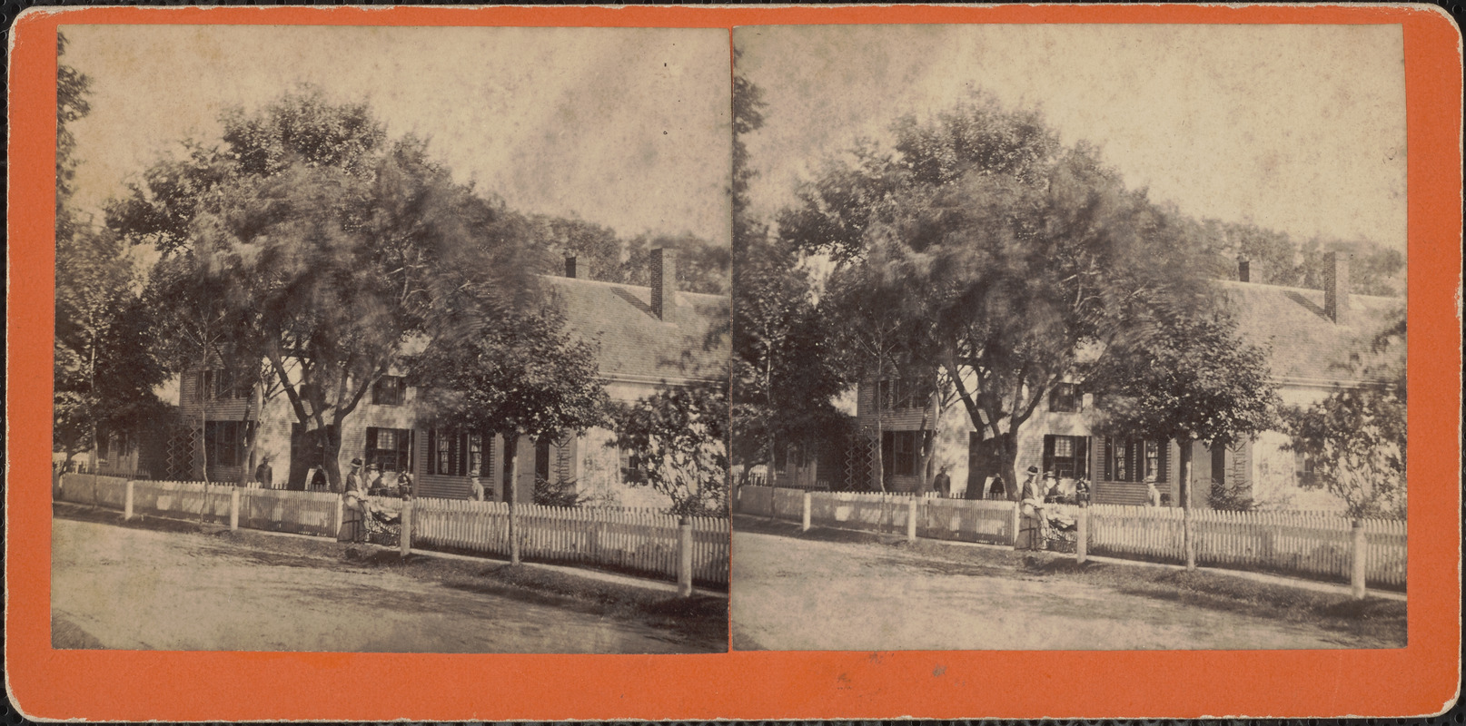 Stereopticon slide of 289 Old Main Street, South Yarmouth, Mass ...