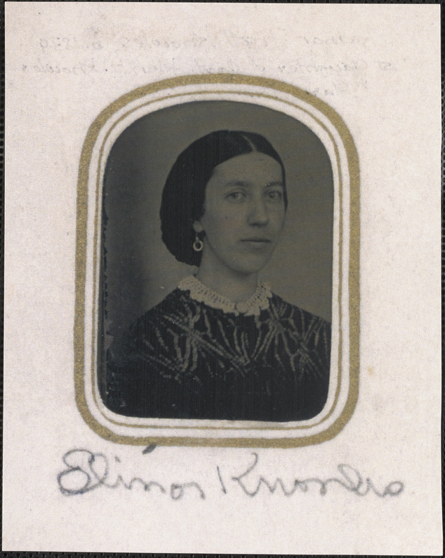 Eleanor Pratt Knowles, 1839-1913 - Digital Commonwealth