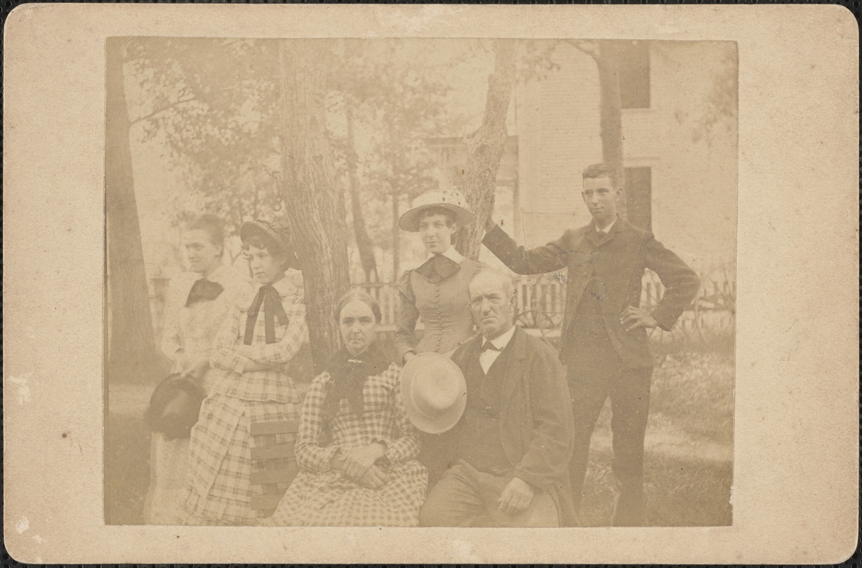 Rufus White and family - Digital Commonwealth