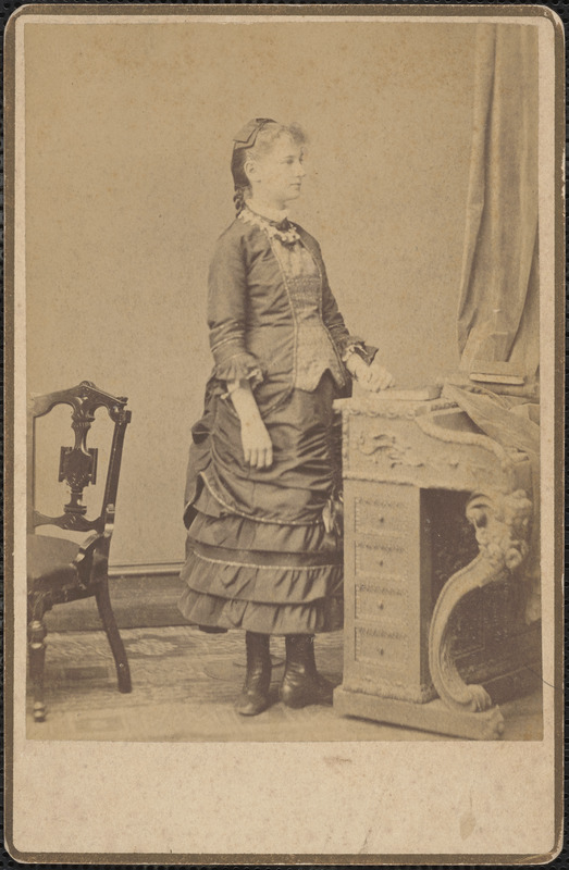 Martha L. Crowell as a young girl - Digital Commonwealth