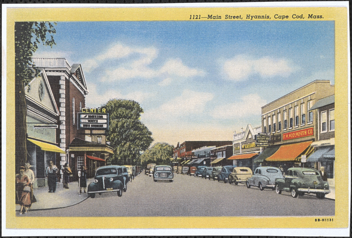 Main Street, West End, Hyannis, Cape Cod - Digital Commonwealth