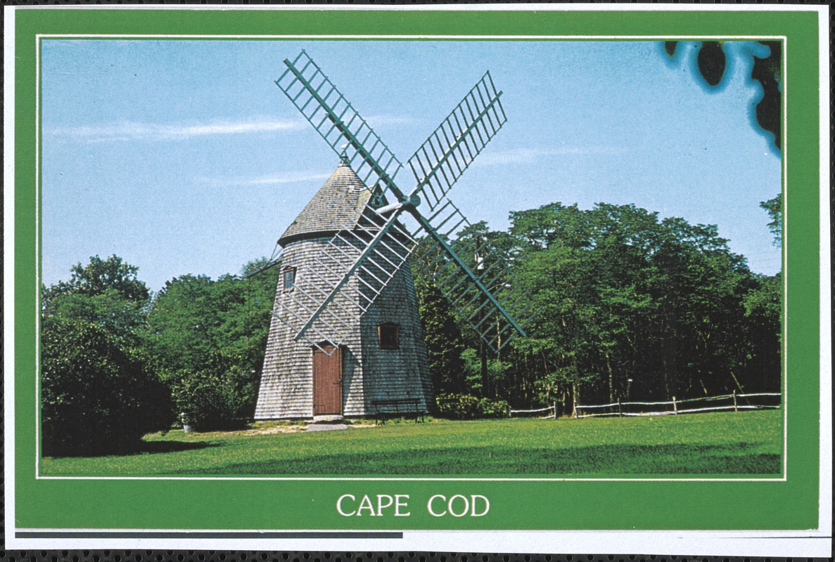 Old windmill, Cape Cod - Digital Commonwealth