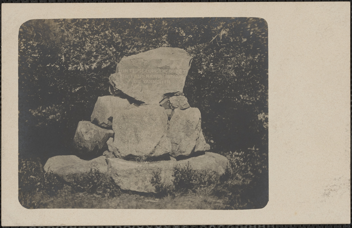 Native American Memorial - Digital Commonwealth