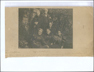 Rufus Emerson Holmes and five women, possibly relatives - Digital ...